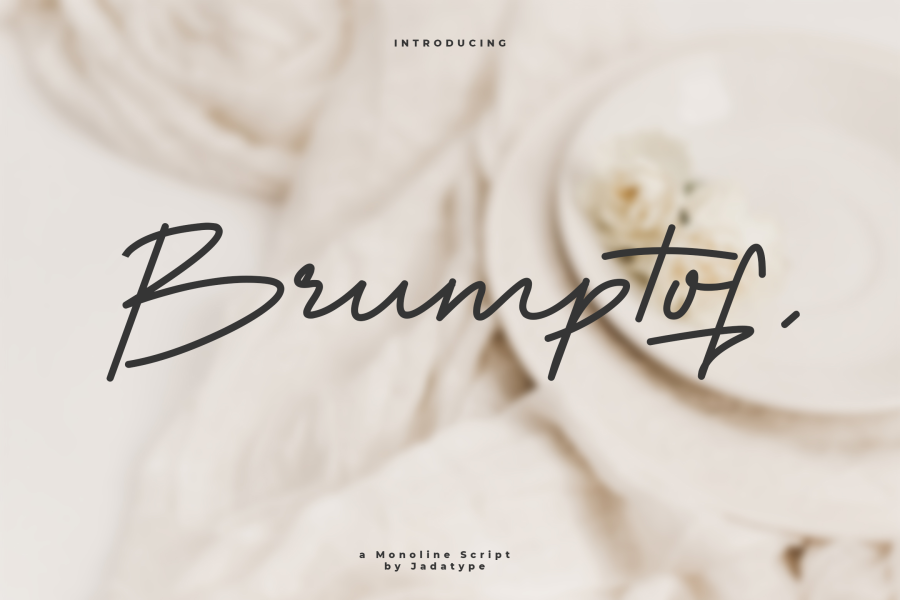 Brumptof Font · 1001 Fonts