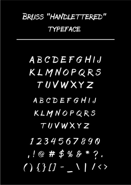 Bruss Font · 1001 Fonts
