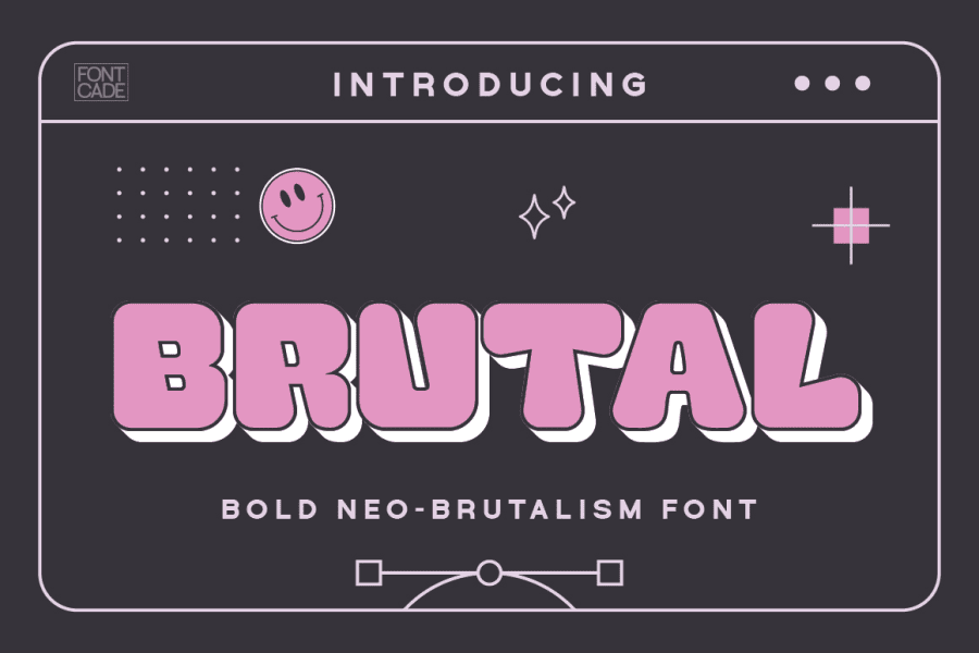 Brutal Font · 1001 Fonts