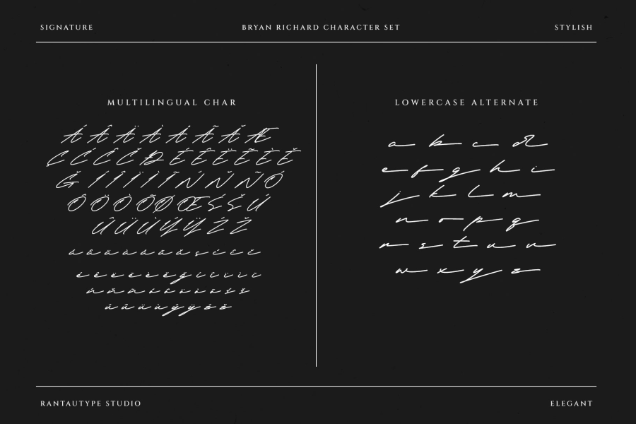 Bryan Richard Font · 1001 Fonts