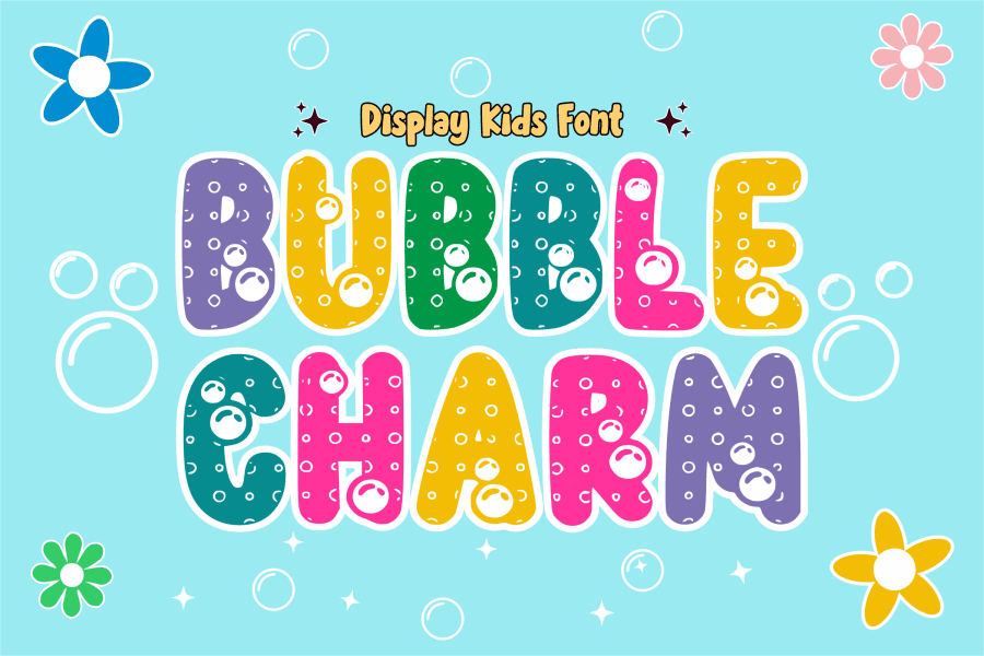 Bubble Charm Font · 1001 Fonts