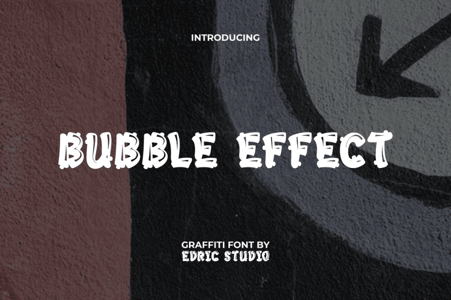 Bubble Effect Demo Font · 1001 Fonts