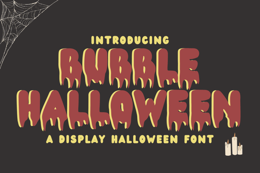 Bubble Halloween Font · 1001 Fonts