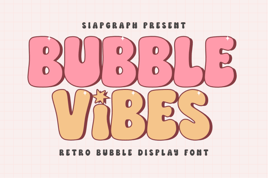 5 Free Adorable, Bubble, Energy Fonts · 1001 Fonts