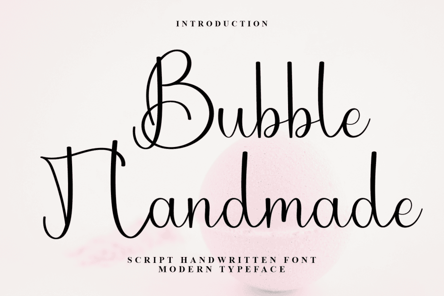 BubbleHandmade Font · 1001 Fonts