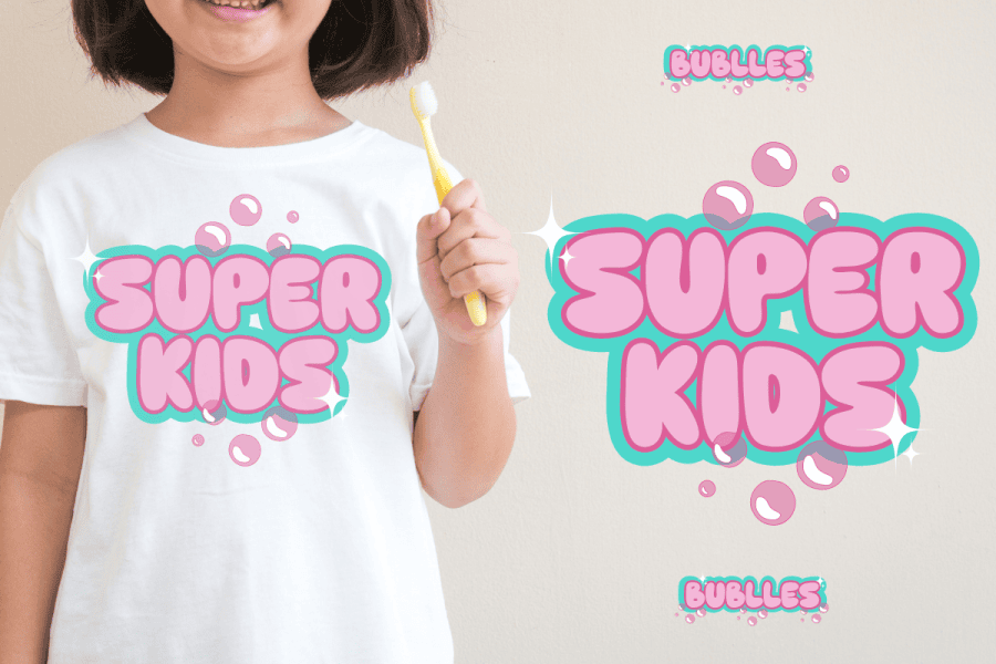BUBLLES Font Family · 1001 Fonts