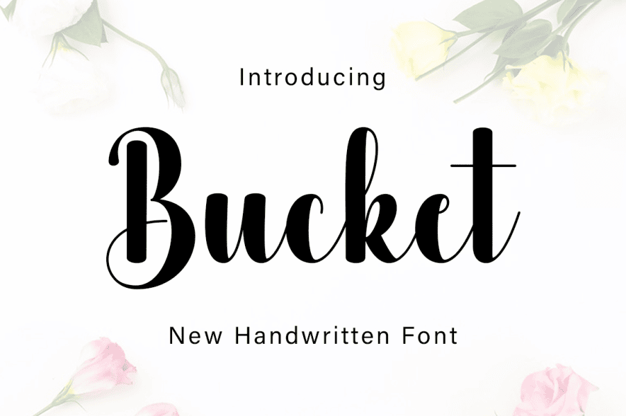Bucket Font · 1001 Fonts