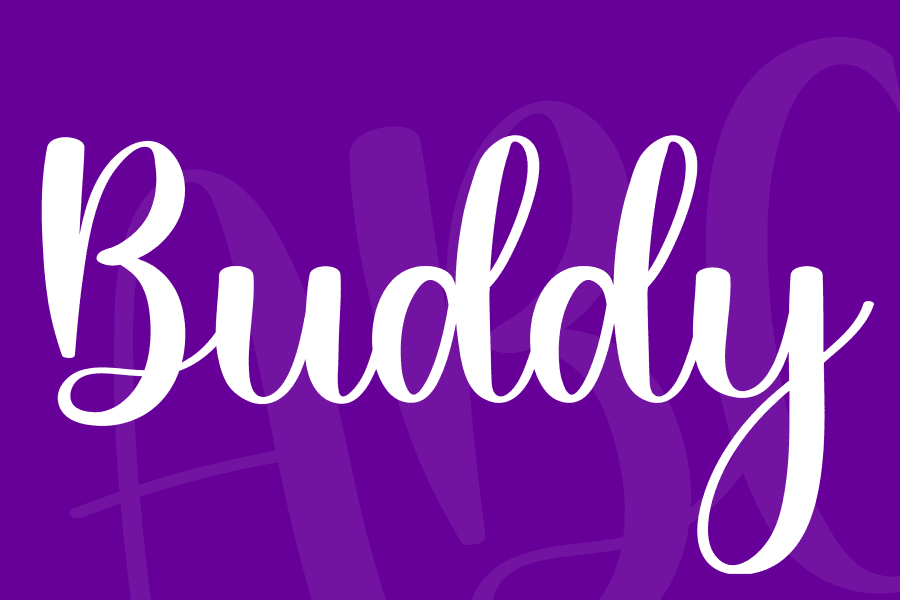 Buddy Font · 1001 Fonts