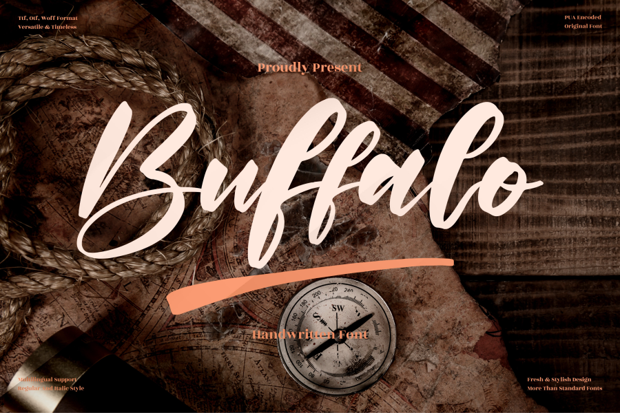 Buffalo Font Family · 1001 Fonts