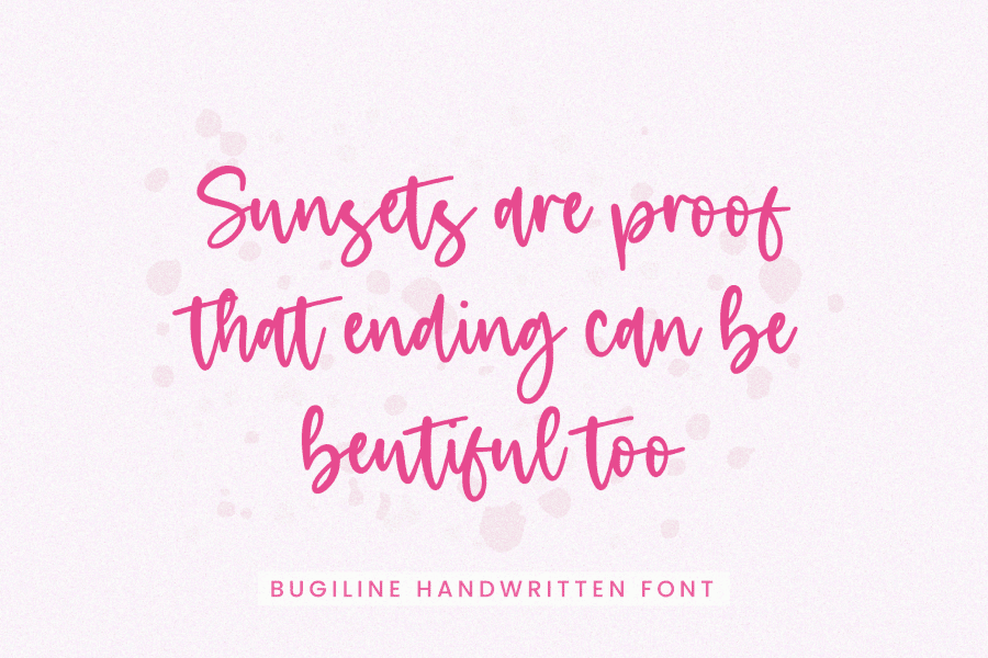Bugiline Font · 1001 Fonts