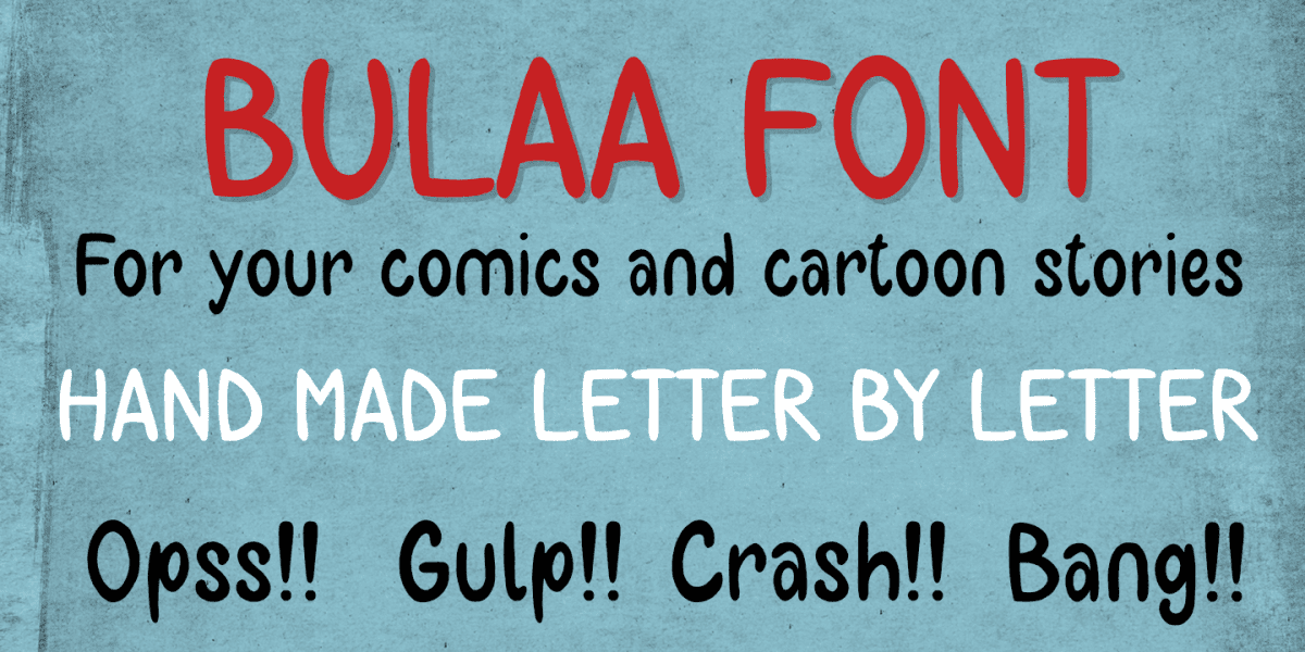 Bulaa Font · 1001 Fonts
