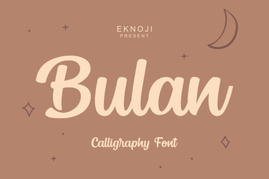 Bulan Font · 1001 Fonts