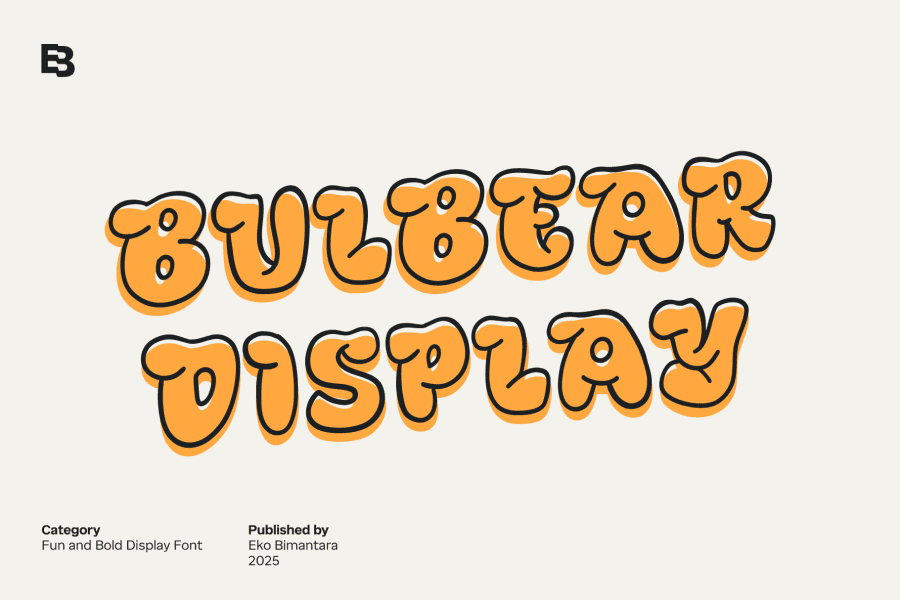 Bulbear Font Family · 1001 Fonts