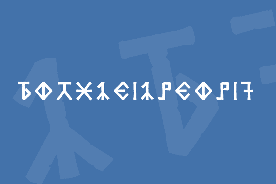 BulgarianRUNIC Font · 1001 Fonts