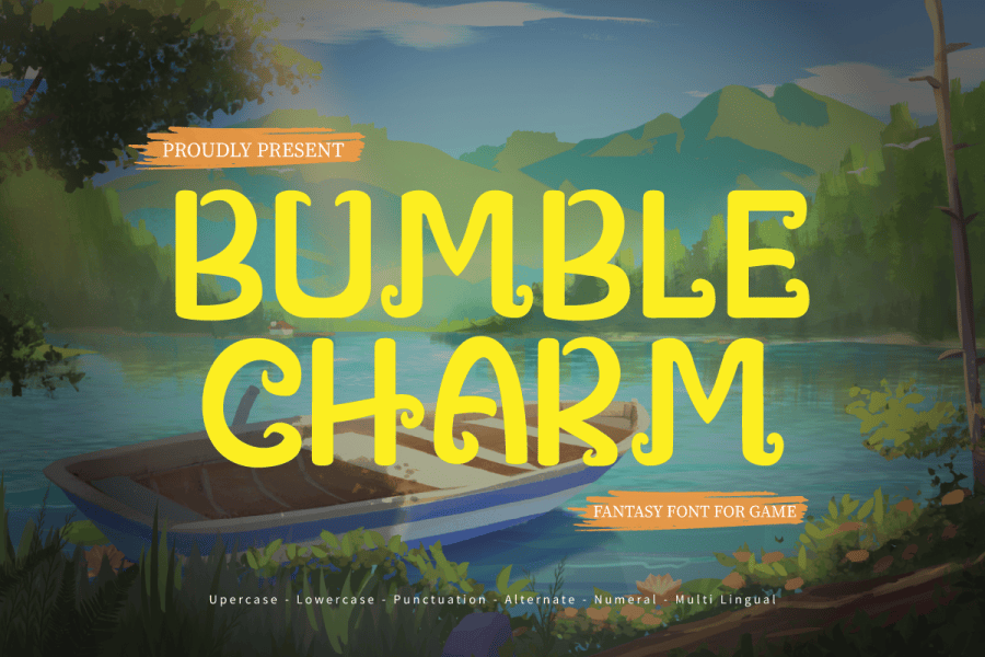 Bumble Charm Trial Font · 1001 Fonts