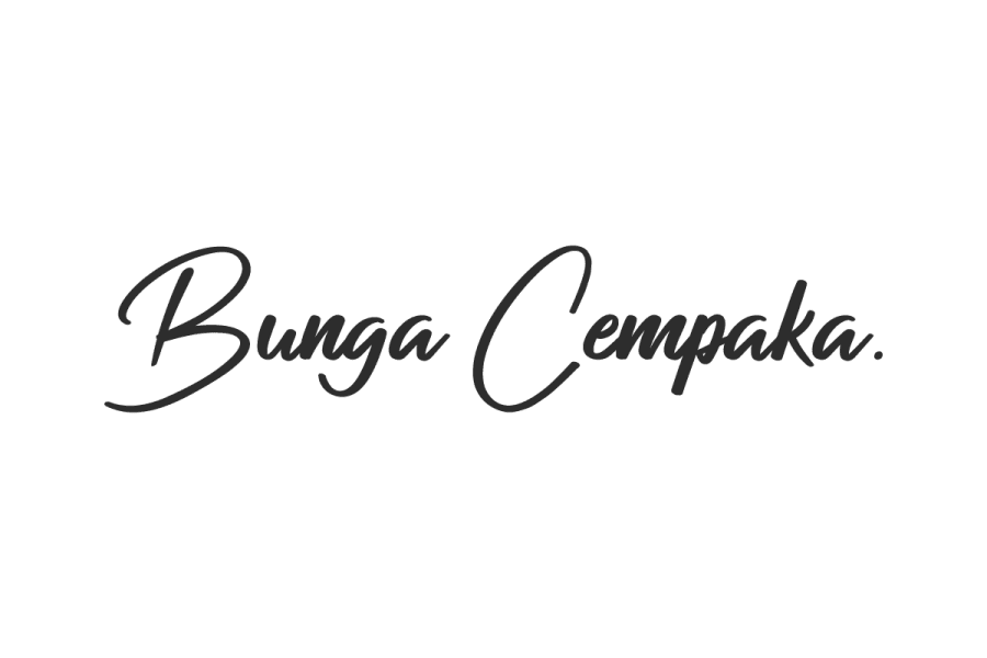 Bunga Cempaka Demo Font · 1001 Fonts