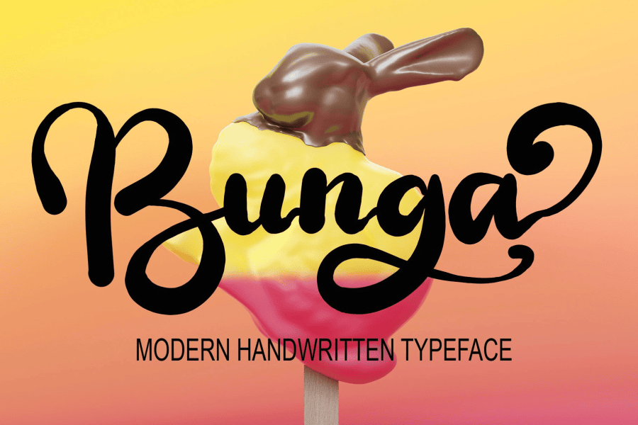 Bunga Font · 1001 Fonts
