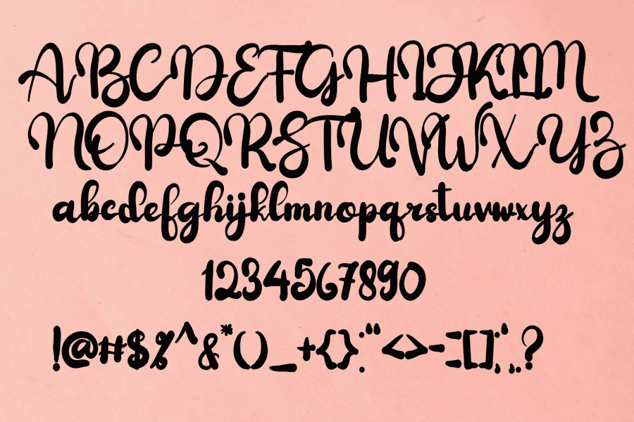 Bunga Font · 1001 Fonts