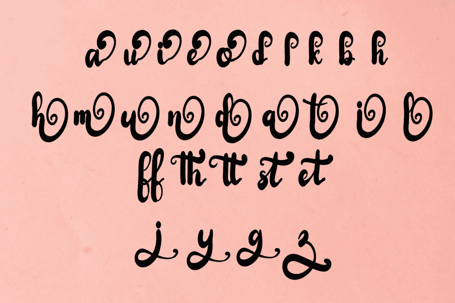 Bunga Font · 1001 Fonts