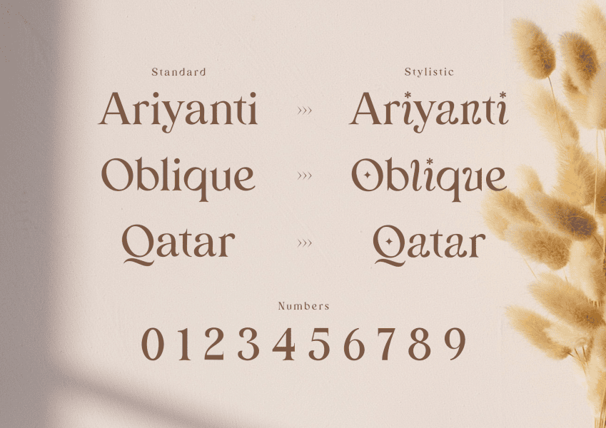 Bunga Zivilia Font · 1001 Fonts