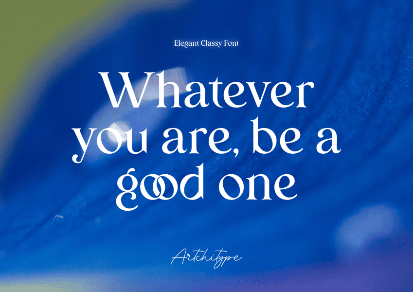 Bunga Zivilia Font · 1001 Fonts