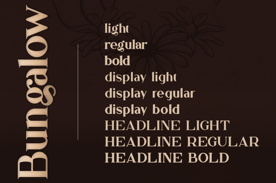 Bungalow Font · 1001 Fonts