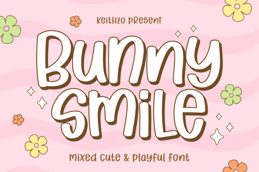 Bunny Smile Font · 1001 Fonts