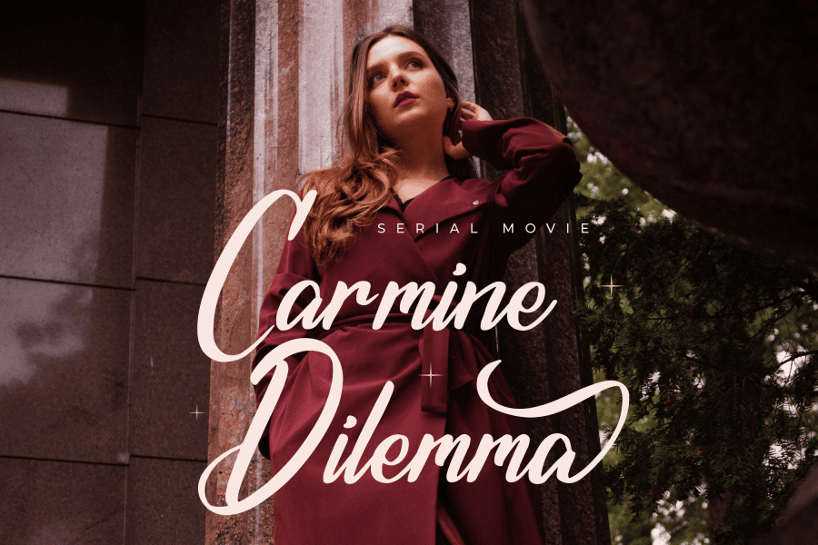 Burgundy Deception DEMO VERSION Font Family · 1001 Fonts