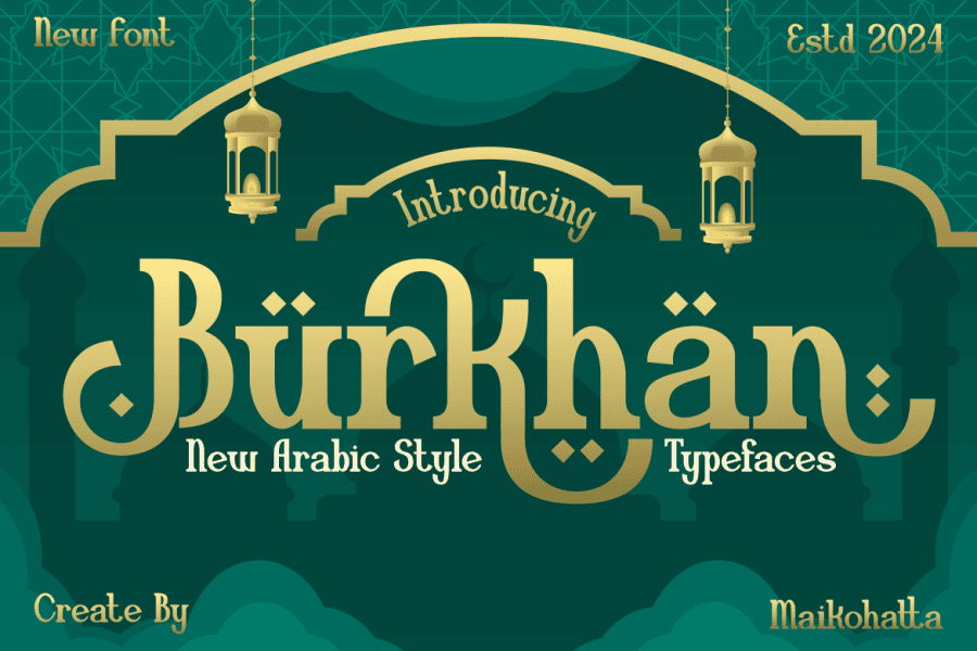 Burkhan Font · 1001 Fonts