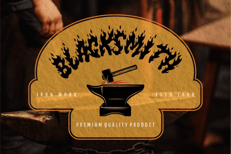 BURNING HAMMER Font · 1001 Fonts