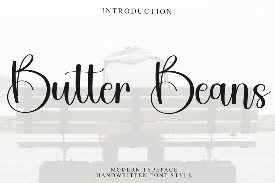 Butter Beans Font · 1001 Fonts
