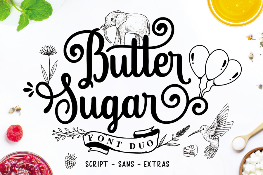 Butter Sugar Font · 1001 Fonts