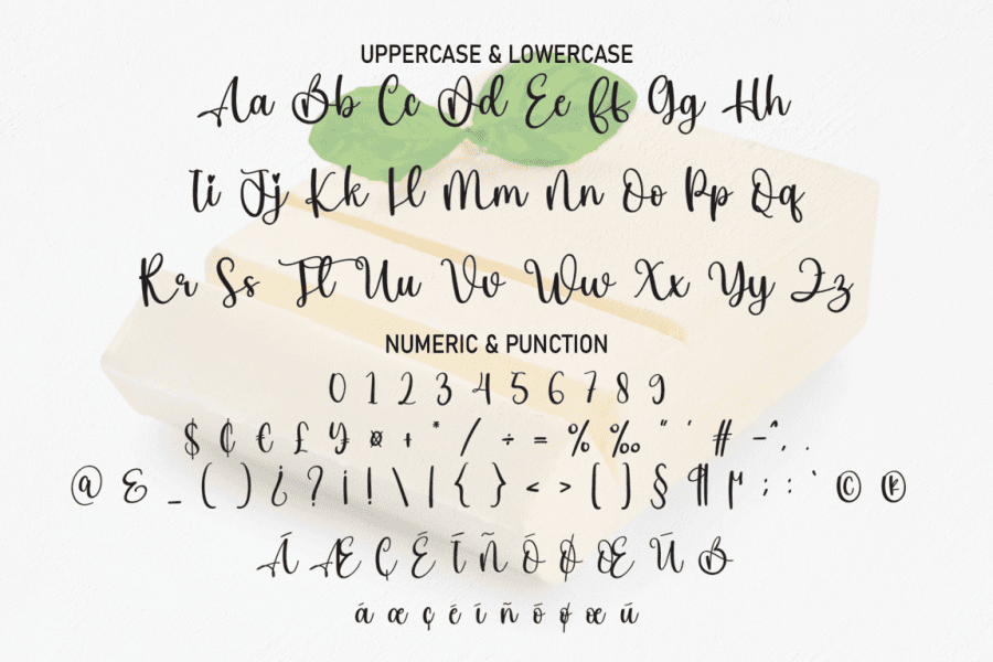 Buttercake Font · 1001 Fonts