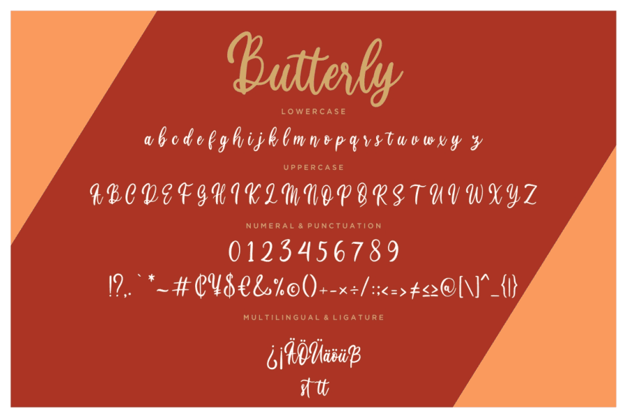 Butterly Font · 1001 Fonts