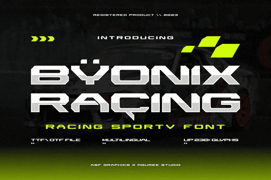 2 Free Diy, Drift, Track Fonts · 1001 Fonts