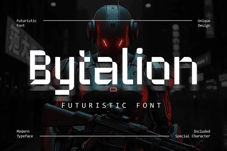 48 Free Artificial Intelligence Fonts · 1001 Fonts