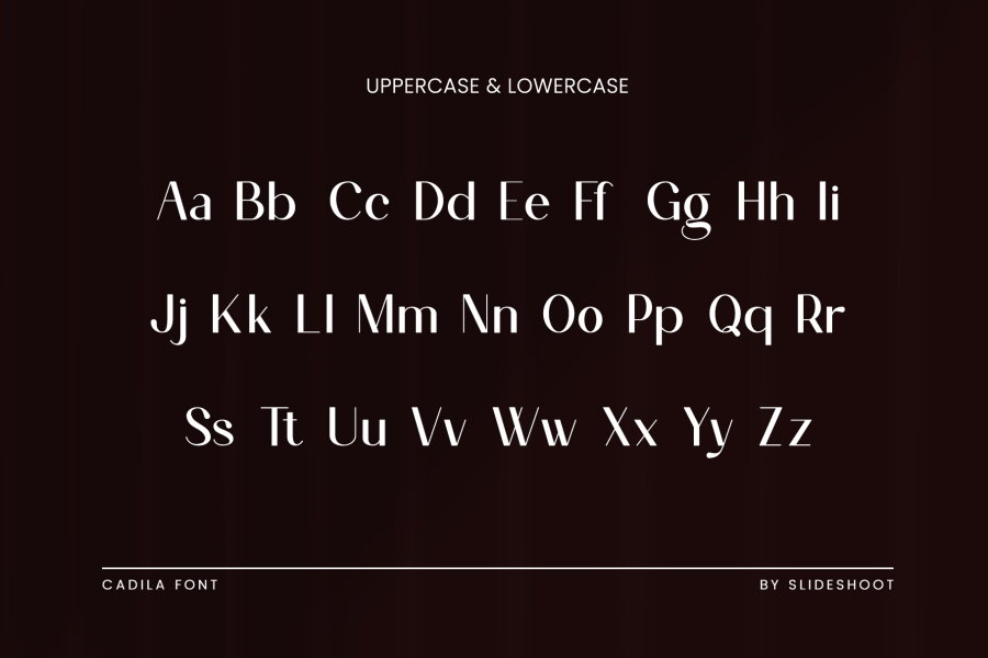 Cadila Font · 1001 Fonts