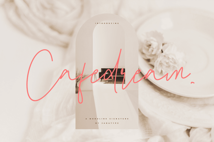 Cafedream Font · 1001 Fonts