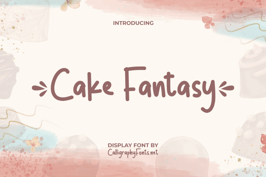 Cake Fantasy Demo Font · 1001 Fonts
