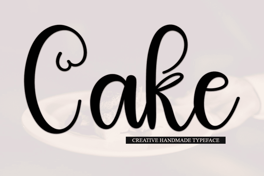 Cake Font · 1001 Fonts