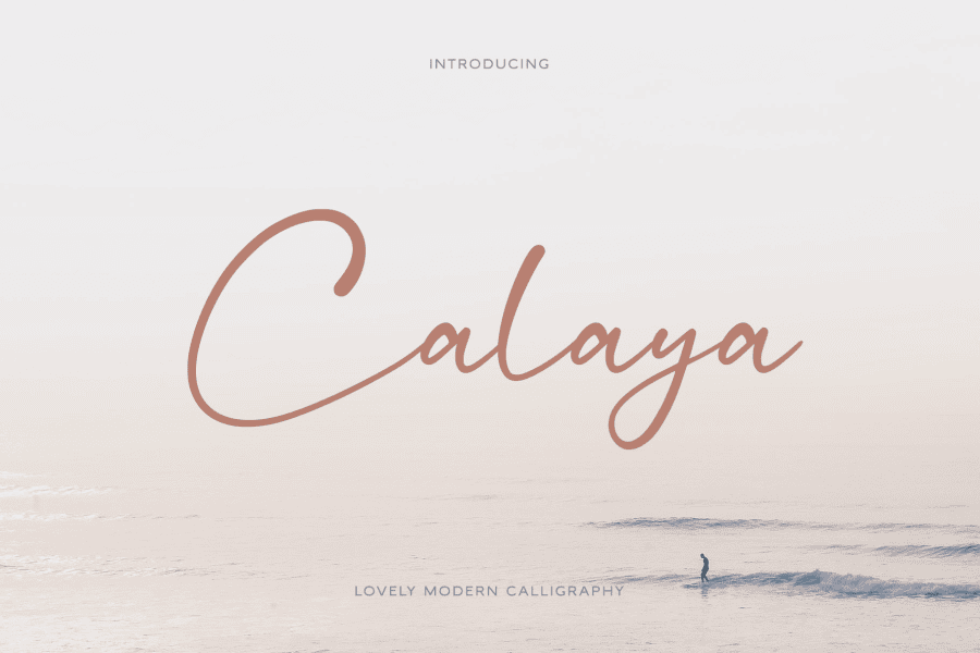 Calaya Free Font Family · 1001 Fonts
