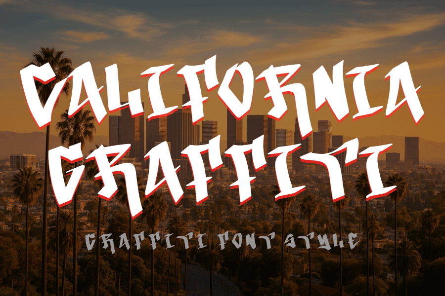 California Graffiti Demo Font · 1001 Fonts