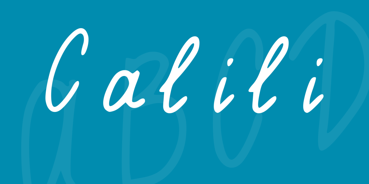 Calili Font · 1001 Fonts
