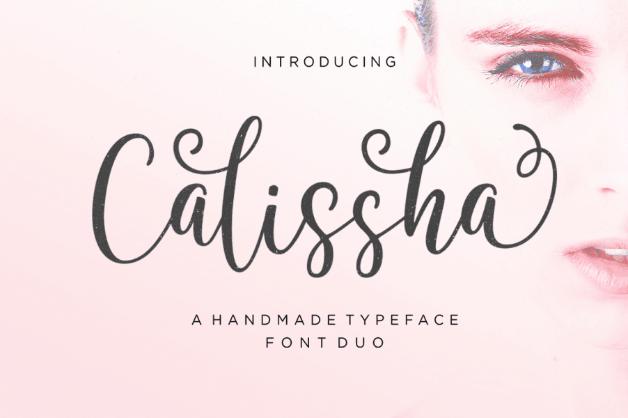 Calissha Script Font · 1001 Fonts