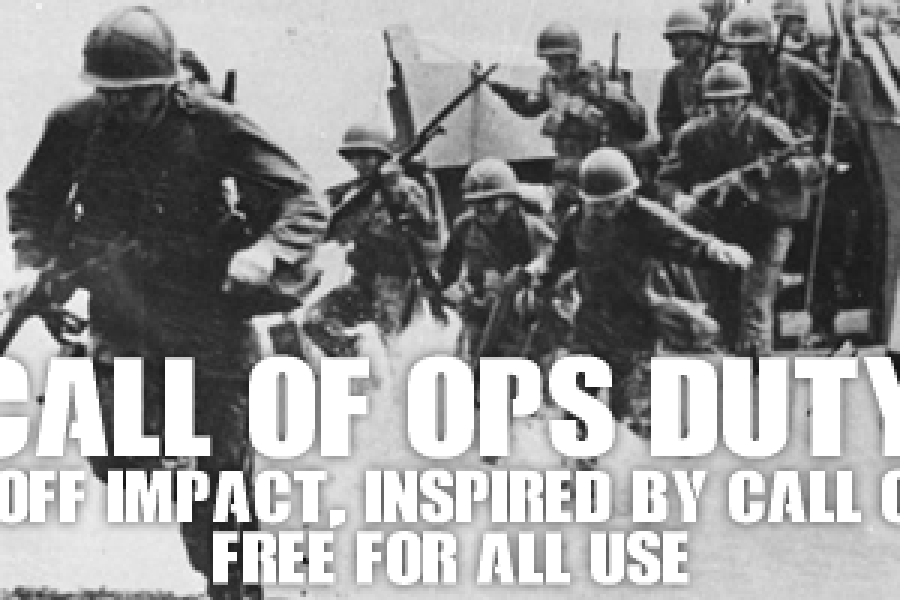 Call Of Ops Duty Font · 1001 Fonts