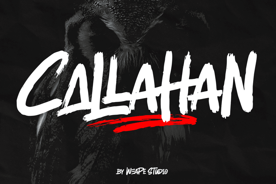 Callahan Font · 1001 Fonts