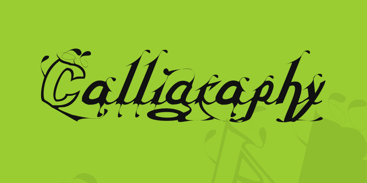 Calligraphy Font · 1001 Fonts