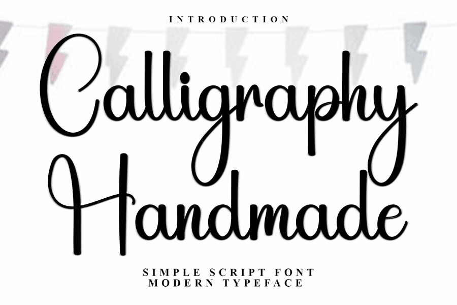 Calligraphy Handmade Font · 1001 Fonts