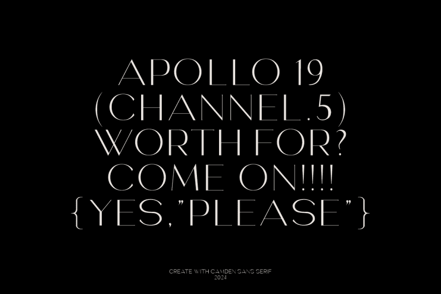 Camden Font · 1001 Fonts