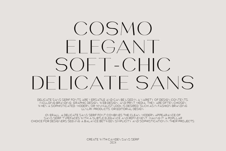 Camden Font · 1001 Fonts